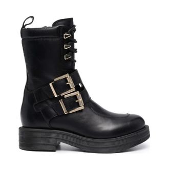 Love Moschino Schn&uuml;rstiefel - - Shoes - Damen - Schwarzk - 36 EU