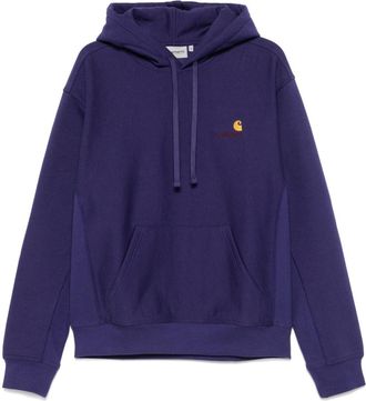 Carhartt Work in Progress American Script Hoodie - Violett