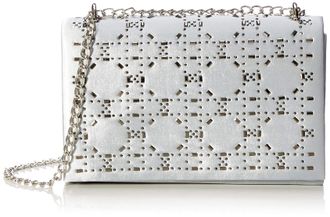 Swankyswans Damen Niomi Clutch, Silber
