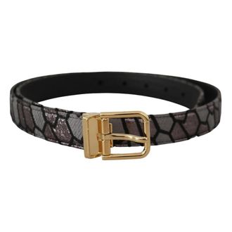 Dolce & Gabbana Homme, Accessoires, Multicolore, Taille: 90 CM Gorgeous Belt