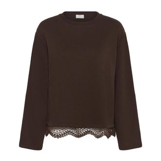 Kaffe Sweatshirts - - Sweatshirts & Hoodies - Damen - Braun - L