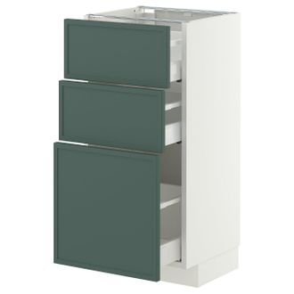 IKEA METOD / MAXIMERA Unterschrank mit 3 Schubladen