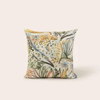 Madura Housse De Coussin Aquarela Ivoire et pastel - MULTICOLORE