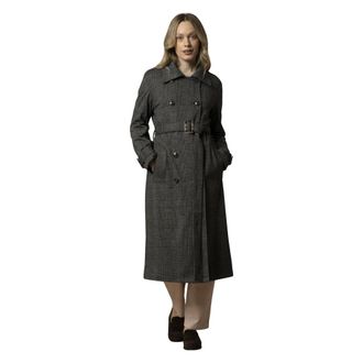 Kocca Femme, Manteaux, Gris, Taille: 36 FR Manteau dhiver &eacute;l&eacute;gant &agrave; double boutonnage