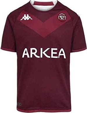 Kappa Maillot Kombat UBB Union Bordeaux Bègles Domicile Officiel Rugby - Rouge - XXL