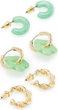 Au Printemps Paris Lot de 6 boucles doreille dépareillées