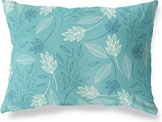 Bonamaison Le Jardin du Lin Kissen Zierkissenbezug Zufälliges Muster Kissenbezug, Weich Bequem, Für Zuhause Autos Büro Sofa Wohnzimmer Couch Schlafzimmer Dekor, 