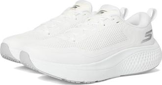 Skechers Femmes Go Run Supersonic Max Chaussure De Running sans Stabilisateurs Chaussures De Running White/Silver - Blanc 37,5