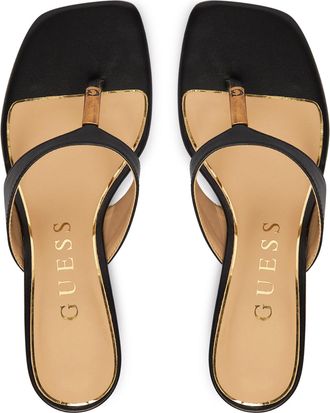 Guess Zehentrenner Guess FLJYZA LEA03 Schwarz