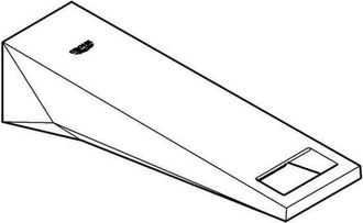 GROHE Allure Brilliant Wanneneinlauf Wandmontage, Ausladung - Grohe