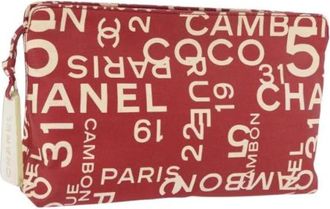 Chanel Pochette doccasion - Femme - Pre-owned - Rouge - Taille: ONE Size