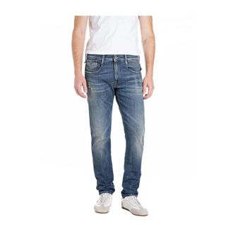 Replay Homme, Jeans, Bleu, Taille: W34 Anbass Slim-Fit Jeans