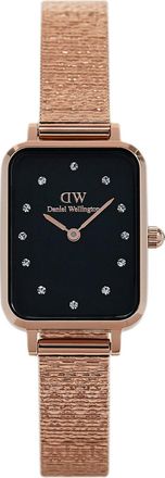Daniel Wellington Uhr Daniel Wellington Quadro Lumine Pressed Piano DW00100579 Goldfarben