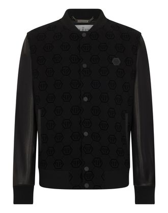Philipp Plein Varsity Bomber Monogram Monogram