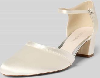 Rainbow Club Brautschuh mit Blockabsatz Modell STACY