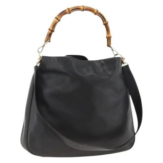 Gucci Sac &agrave; bandouli&egrave;re vintage Pre-owned - Femme - Pre-owned - Noir - Taille: ONE Size