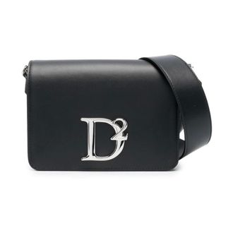 Dsquared2 Femme, Sacs, Noir, Taille: ONE Size Sac à bandoulière noir pour femme