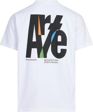 Arte T-shirt imprim&eacute; au dos en coton