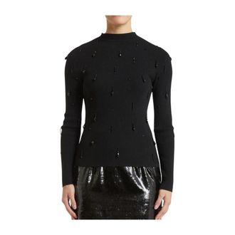 Pennyblack Apollo Rundhals-Strickpullover - - Knitwear - Damen - Schwarzk - XL