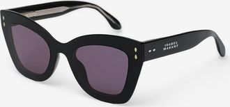Isabel Marant Lunettes Cat Eye Louny - Femme - Noir Pall-gris - - Isabel Marant