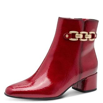 Marco Tozzi Mode Stiefel 2-25352-45 Bottes &agrave; la mode pour femmes, Dk Red Pat, 39 EU, Dk Red Pat, 39 EU