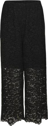 Simonetta Ravizza Femme, Pantalons, Noir, Taille: 40 FR Wide Pantalons