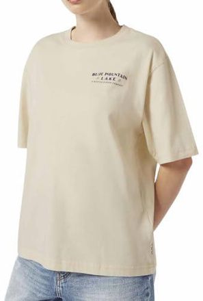 Scotch & Soda Washed Artwork Loose t-Shirt, Soft Ice, M Femmes