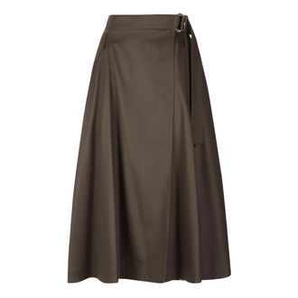 Burberry Belina Midirock - - Skirts - Damen - Braun - XS