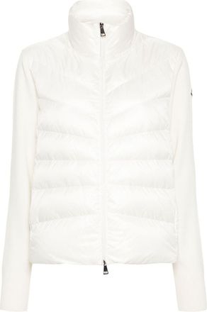 Moncler Gef&uuml;tterter Cardigan - Nude