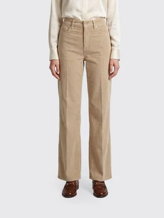 7 For All Mankind Lotta High-Waist Cordjeans mit geradem Bein