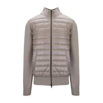 Herno Herren Steppjacke mit Rei&szlig;verschluss - - Jackets - Herren - Beige - 3XL