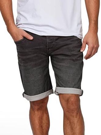 Mustang Jeans Mustang Short en jean pour homme Chicago Real X Short court été Bermuda stretch coton gris bleu w30 - w42 - Gris - 31 W