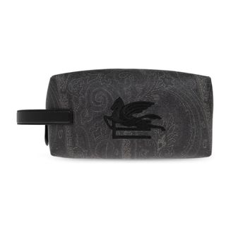 Etro Pochette Essentielle Medium Jacquard - Homme - Sacs - Gris - Taille: ONE Size
