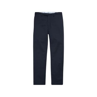 Polo Ralph Lauren Pantalon droit chino en coton m&eacute;lang&eacute;