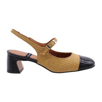 &Aacute;ngel Alarc&oacute;n Slingback Mary Jane Bauchtanzschuhe - - Shoes - Damen - Braun - 36 EU