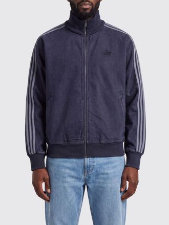adidas Baumwoll-Bomberjacke mit Trefoil-Logo und Rei&szlig;verschluss
