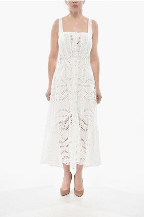 Charo Ruiz Ibiza Midi Shirt Dress NYSSI in Sangallo size S