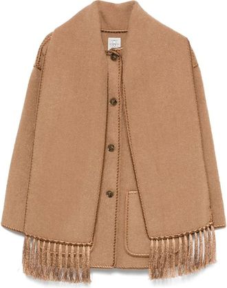 Toteme Femme, Vestes, Brun, Taille: 36 FR Light Vestes