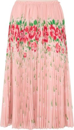 Red Valentino Femme, Jupes, Rose, Taille: 36 FR Long Pleated Skirt