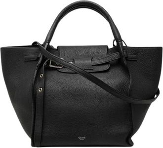 Celine Pre-owned Cuir sacs-celine - Femme - Pre-owned - Noir - Taille: ONE Size