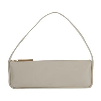 Khaite Kalbsledertasche mit Art Deco Rei&szlig;verschluss - - Bags - Damen - Wei&szlig; - ONE SIZE