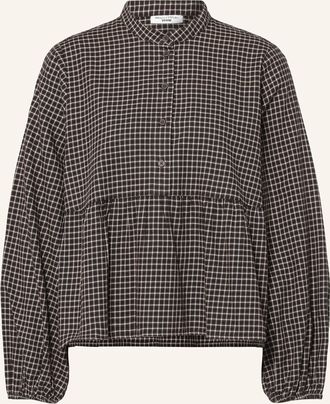 Marc O'Polo Denim Marc Opolo Denim Blusenshirt Aus Flanell schwarz