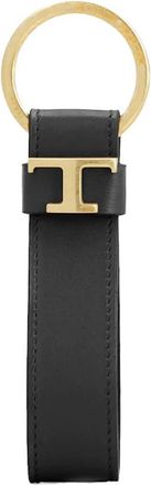 Tod's Homme, Accessoires, Noir, Taille: ONE Size Porte-cl&eacute;s T Timeless