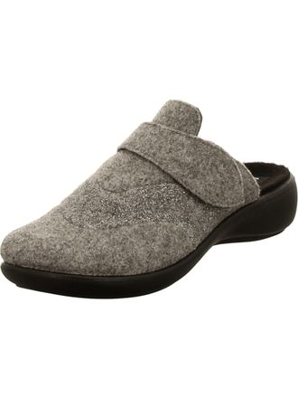 Westland by Josef Seibel Damen Pantoffeln Korsika 308,Weite G 1/2 (Normal),Wechselfußbett,Filz-Pantoffeln,kuschelig warm,Winter,Mules,hellgrau,44 EU / 9.5 UK
