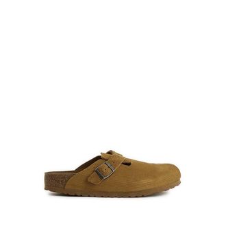 Birkenstock Sabot en cuir velours
