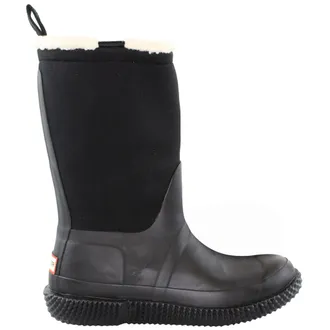 Hunter Sherpa Webbing Damen Gummistiefel Schwarz