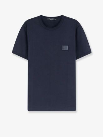 Dolce & Gabbana Cotton t-shirt with iconic detail - DOLCE & GABBANA - gender_Man