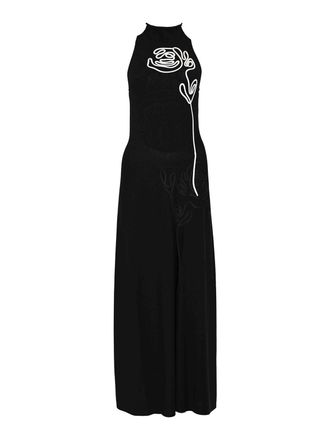 Liviana Conti Robe Au Genou - Noir