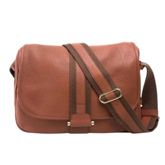 Herm&egrave;s Pre-owned Leder Schultertasche - - Pre-owned - Damen - Braun - ONE SIZE
