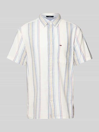 Tommy Jeans Regular Fit Freizeithemd aus reiner Baumwolle